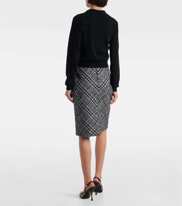 Dolce & Gabbana Cashmere Polo Sweater - Black