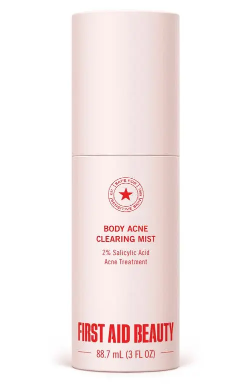 FIRST AID BEAUTY Body Acne Clearing Mist With 2% Salicylic Acid - No Color