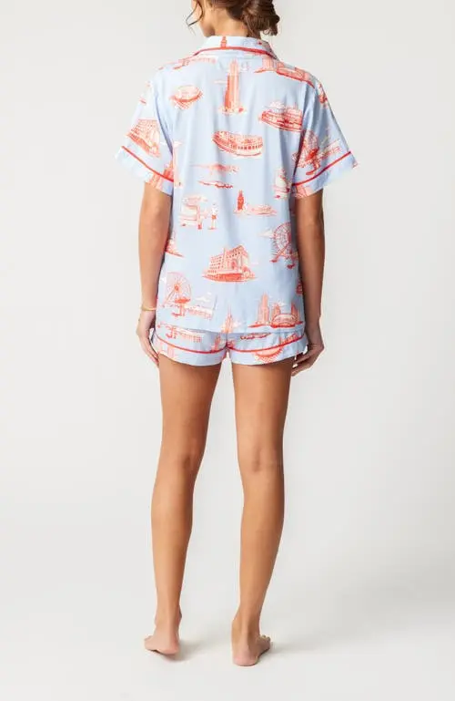 KATIE KIME Chicago Toile Shorts Set