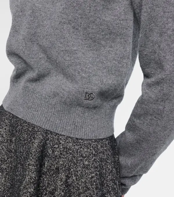Dolce & Gabbana Cashmere Polo Sweater