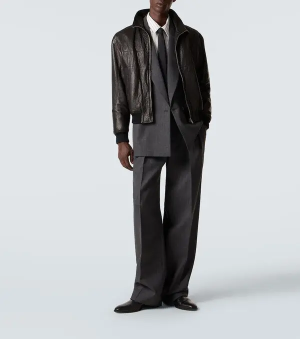 Saint Laurent Double-breasted Wool Blazer