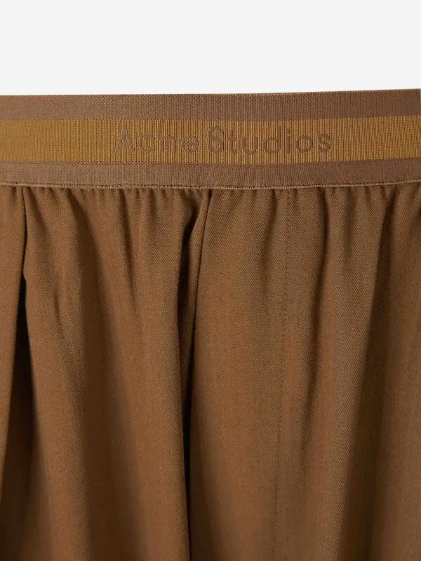 Acne Studios Wide Wool Trousers