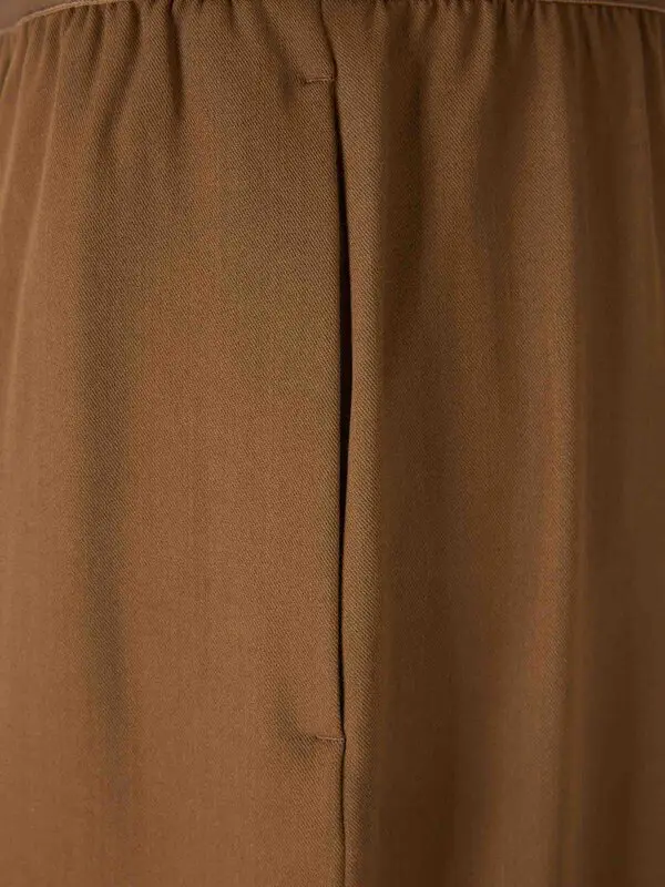 Acne Studios Wide Wool Trousers
