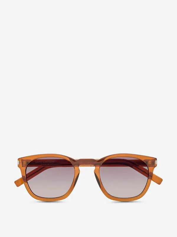 Saint Laurent Round Sunglasses - Orange