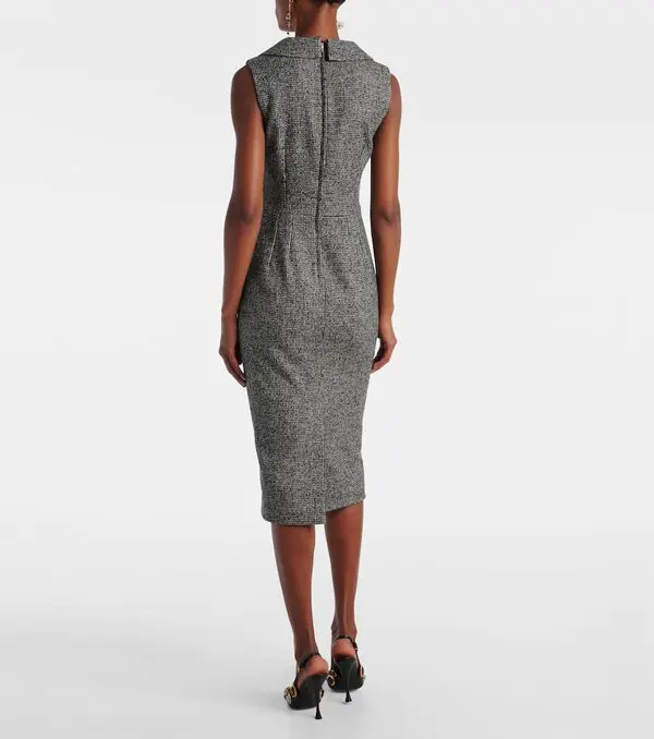 Dolce & Gabbana Wool-blend Midi Dress