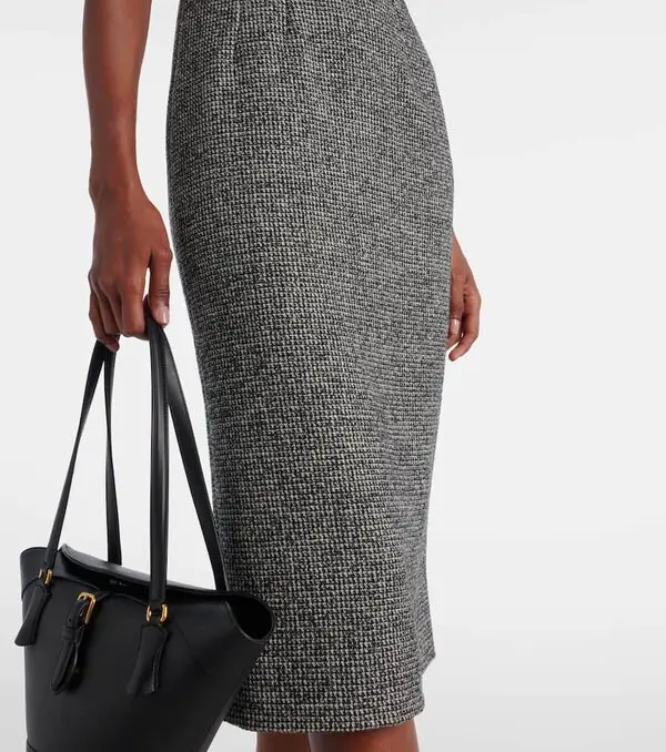 Dolce & Gabbana Wool-blend Midi Dress