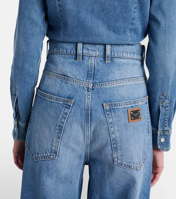 Dolce & Gabbana High-rise Wide-leg Jeans
