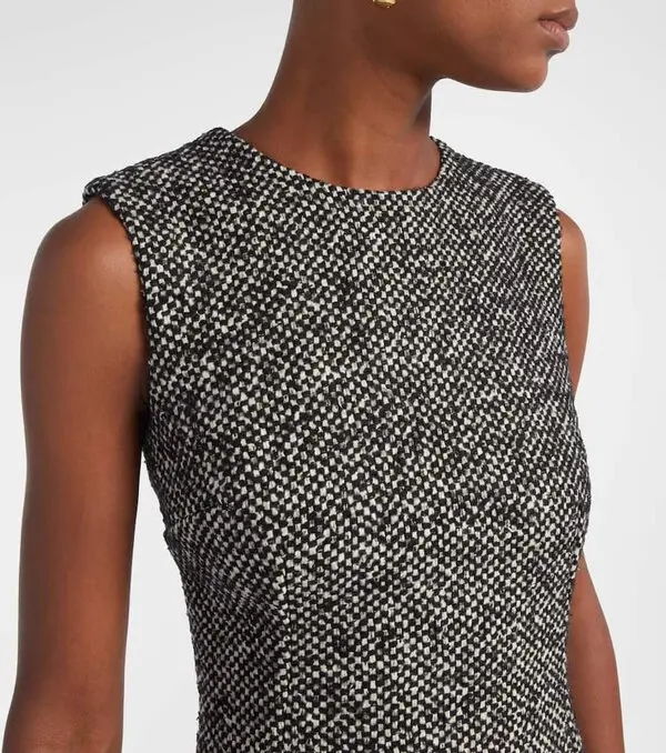 Dolce & Gabbana Checked Midi Dress