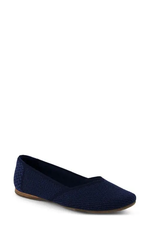 Toms Gemma Ballet Flat - Navy