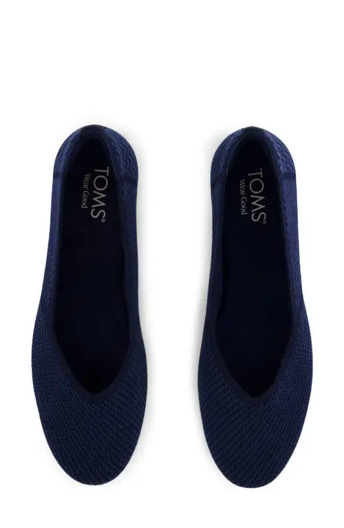 Toms Gemma Ballet Flat - Navy
