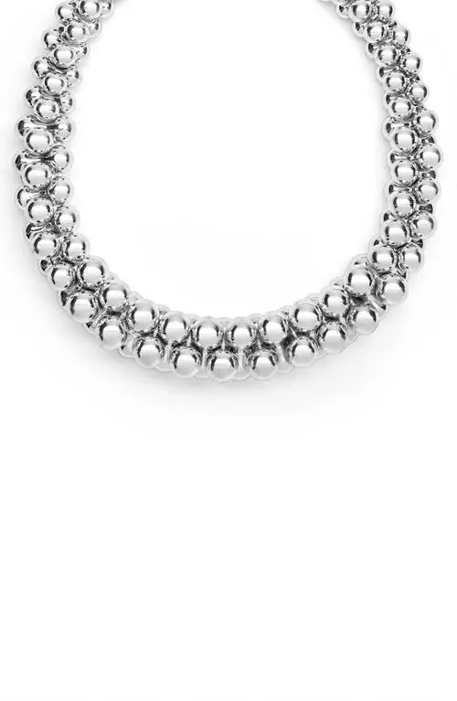 Lagos Caviar Bubbly Beaded Collar Necklace