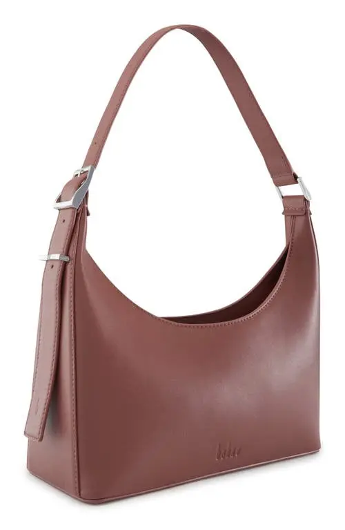 BEHNO Leather Shoulder Bag - Brick