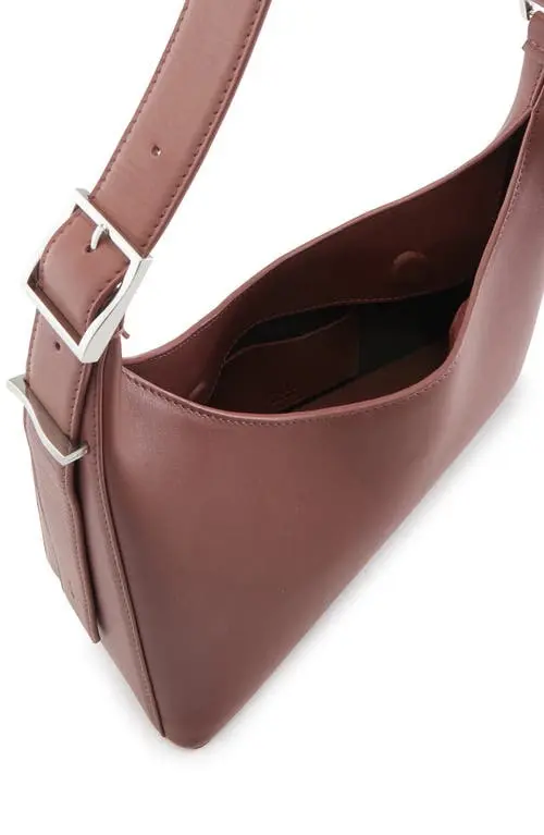 BEHNO Leather Shoulder Bag - Brick
