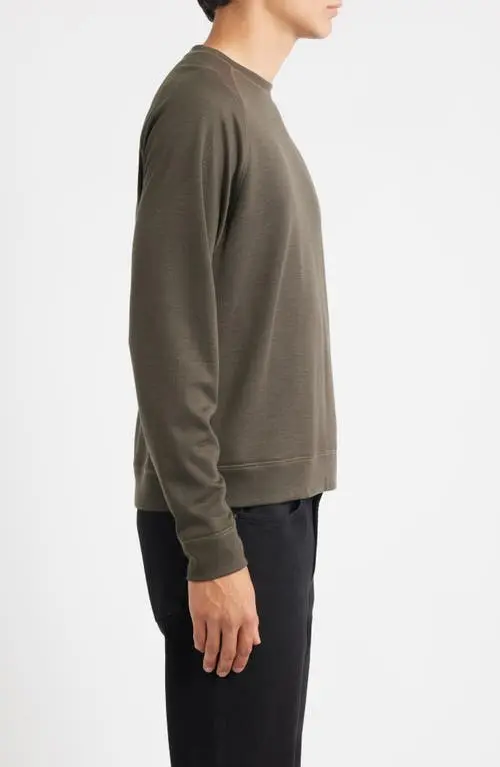 Scott Barber Wool Blend Crewneck Sweatshirt