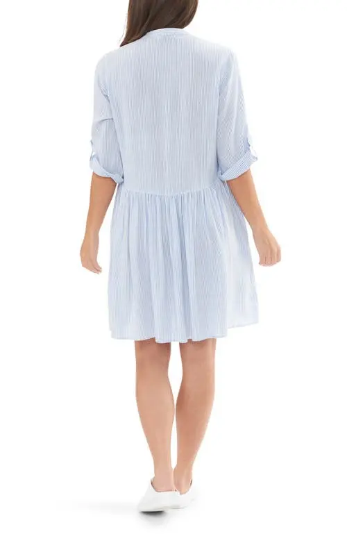 RIPE MATERNITY Stripe Shirt Dress