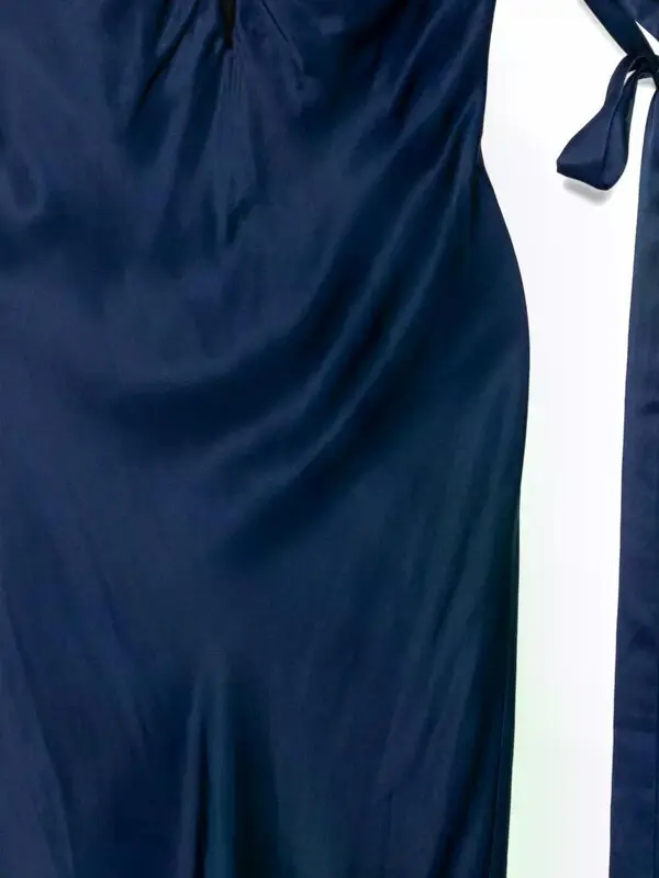 Alejandra Alonso Rojas Plunging Bias-cut Gown