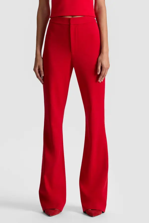 Alice + Olivia Ronnie Slim Bootcut Trouser
