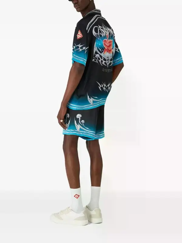 Casablanca Blades Silk Shirt