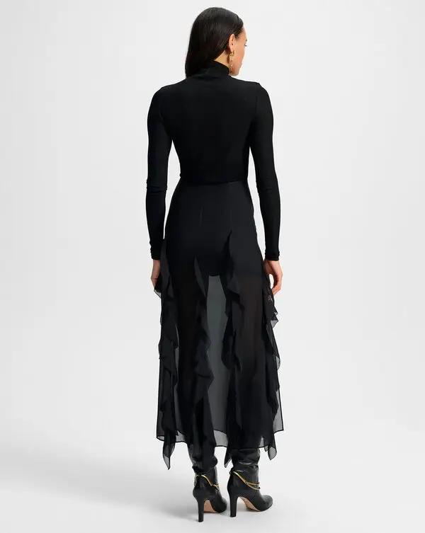 Veronica Beard Silk Maxi Skirt