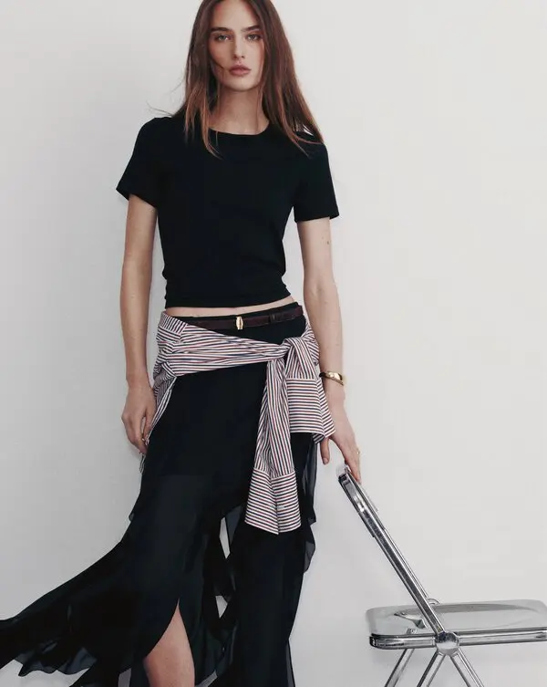 Veronica Beard Silk Maxi Skirt