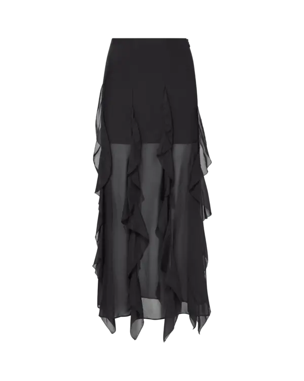 Veronica Beard Silk Maxi Skirt