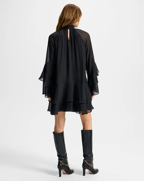 Veronica Beard Adlington Silk Mini Dress