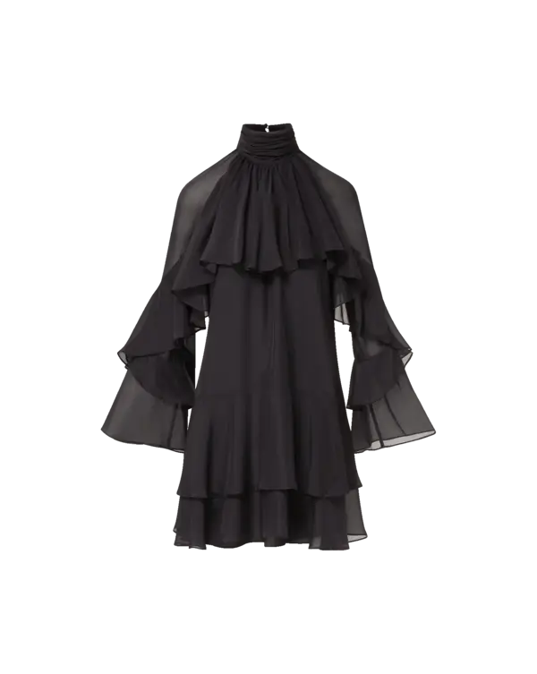 Veronica Beard Adlington Silk Mini Dress