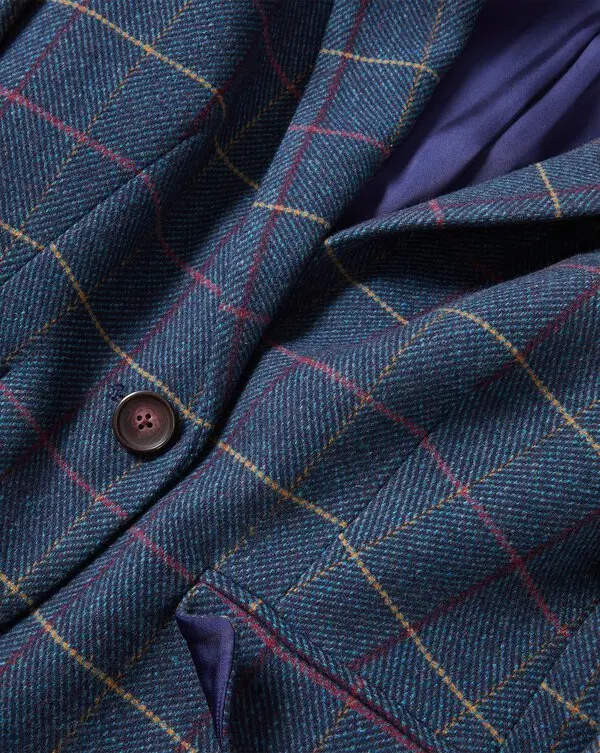 Veronica Beard Schoolboy Plaid Dickey Jacket