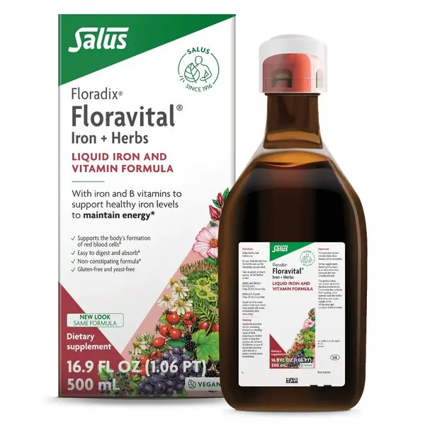 FLORADIX Floravital Iron & Herbs Yeast-free - One-color