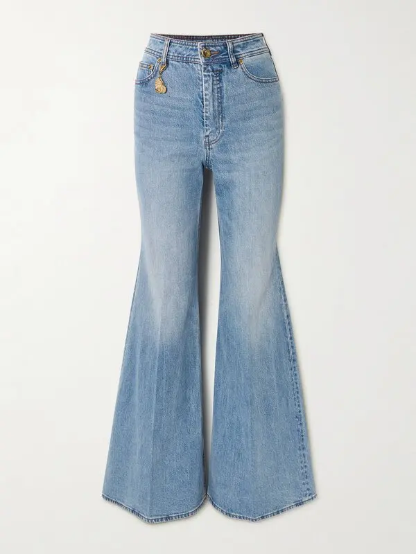 Zimmermann High-rise Flared Jeans