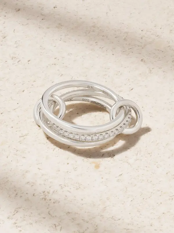 SPINELLI KILCOLLIN Sonny Sterling And Diamond Ring - Silver