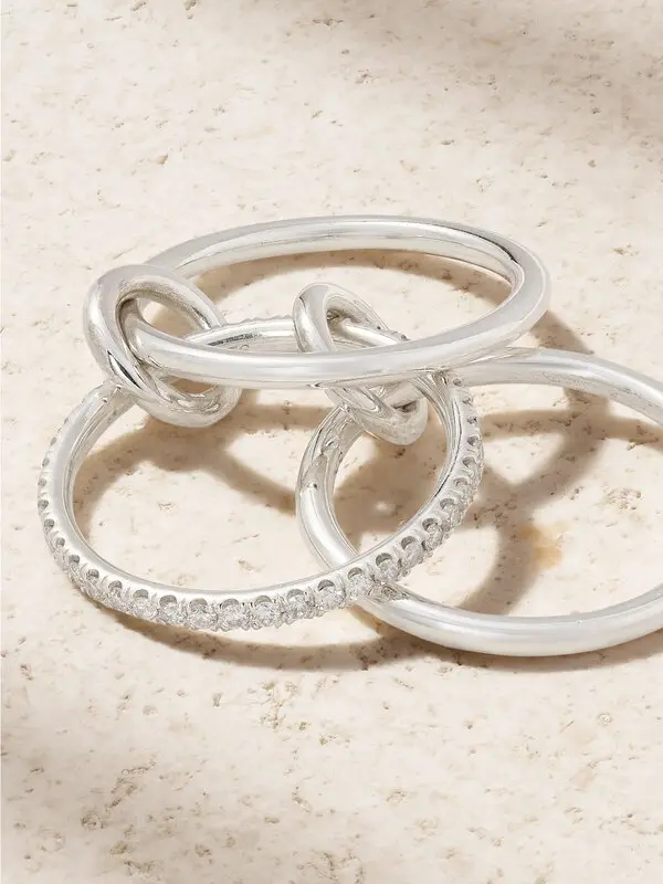 SPINELLI KILCOLLIN Sonny Sterling And Diamond Ring - Silver