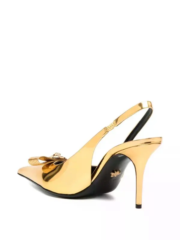 Versace 90mm Ribbon Pumps