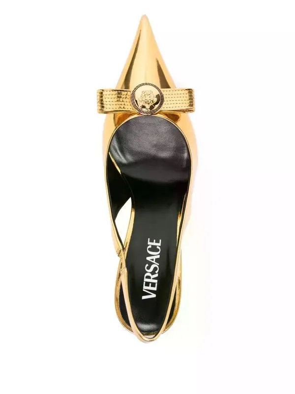 Versace 90mm Ribbon Pumps