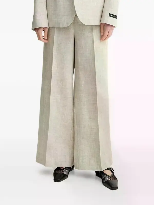 HERSKIND Pleated Wide-leg Trousers
