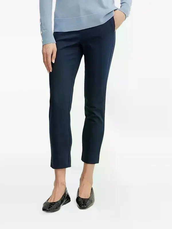Patrizia Pepe Logo-plaque Side-pocket Trousers