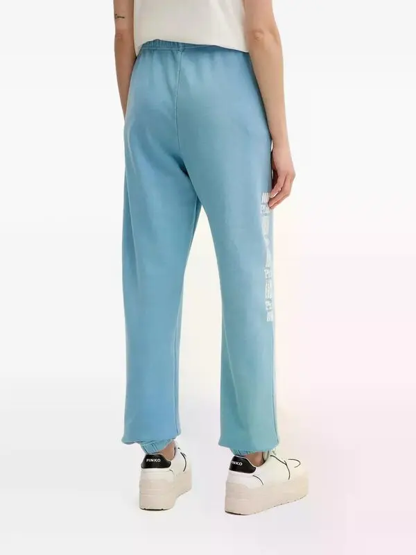 Pinko Logo-print Track Pants - Blue