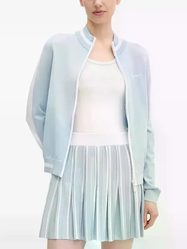 Guess Striped Zipped Cardigan