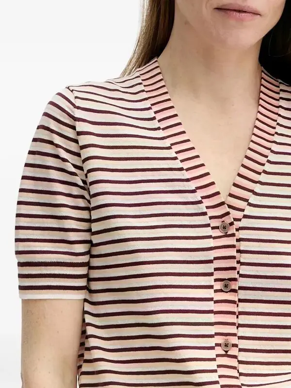 Paul Smith Striped V-neck Cardigan