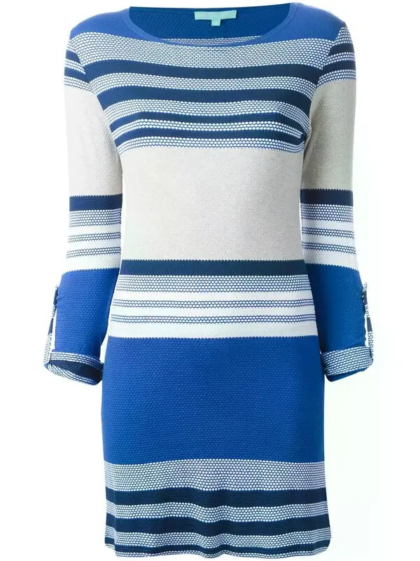 Melissa Odabash Maddie Striped Dress - Blue