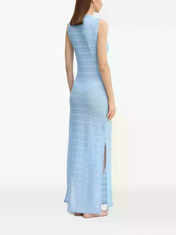 Melissa Odabash Maddie Striped Dress - Blue