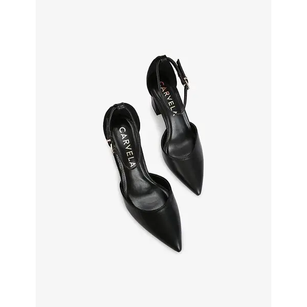 Carvela Refined Court Faux-leather Shoes