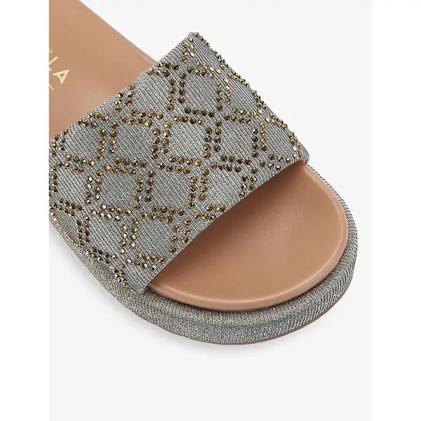 Carvela Estella Woven Flatform Sandals