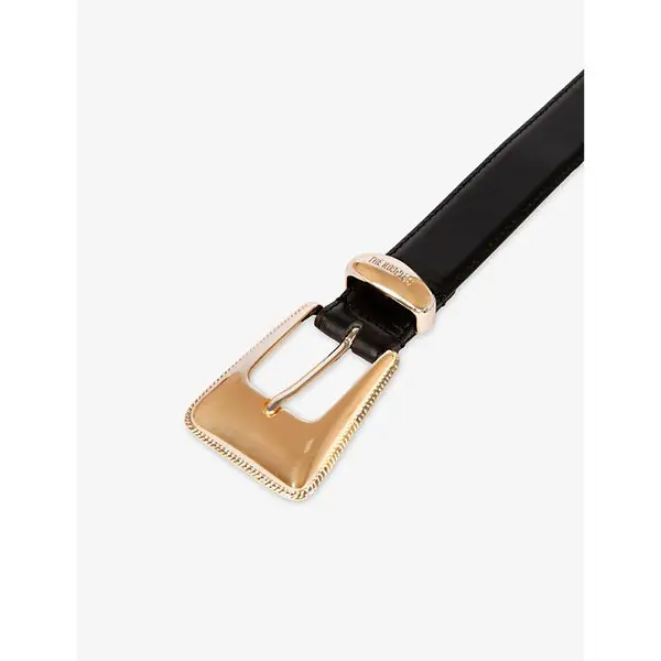 The Kooples Western-buckle Leather Belt