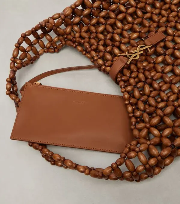 Saint Laurent Le 5 À 7 Large Shoulder Bag - Brown
