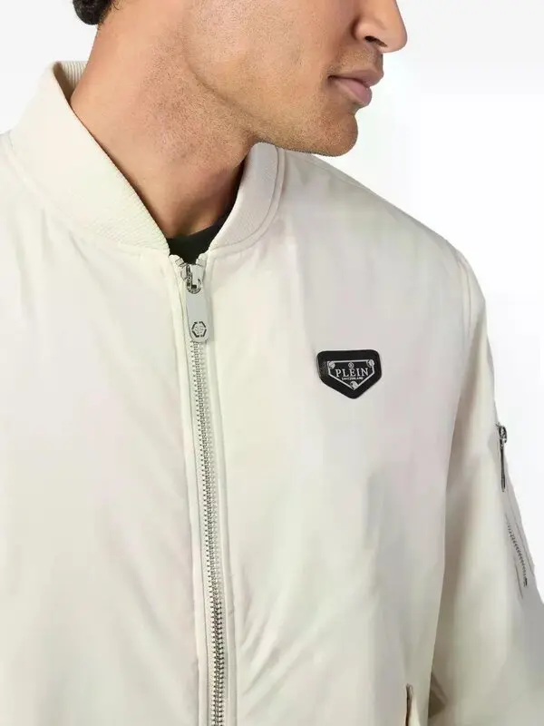 Philipp Plein Logo-plaque Bomber Jacket