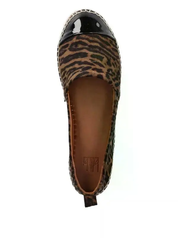 BILLI BI Leopard Print Espadrilles