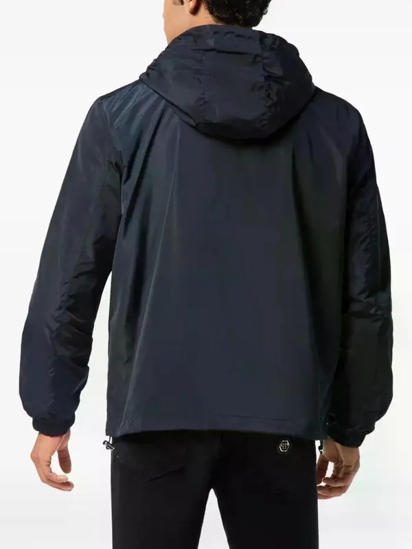 Philipp Plein Logo-plaque Hooded Jacket