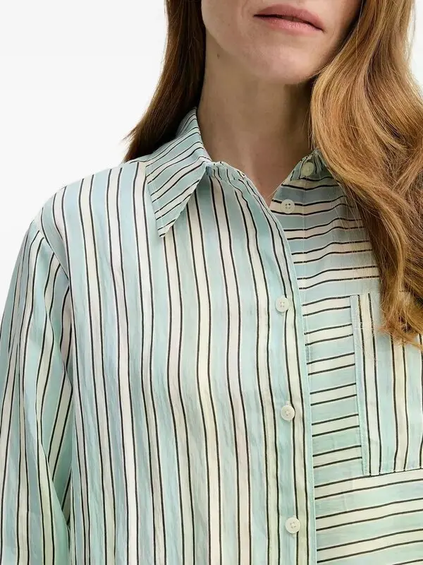 Marc O'polo Striped Panelled Shirt