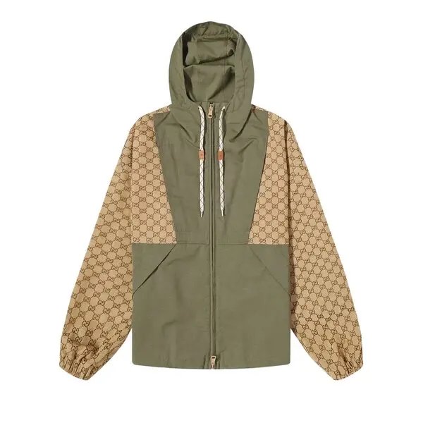 Gucci Gg Canvas Zip Jacket